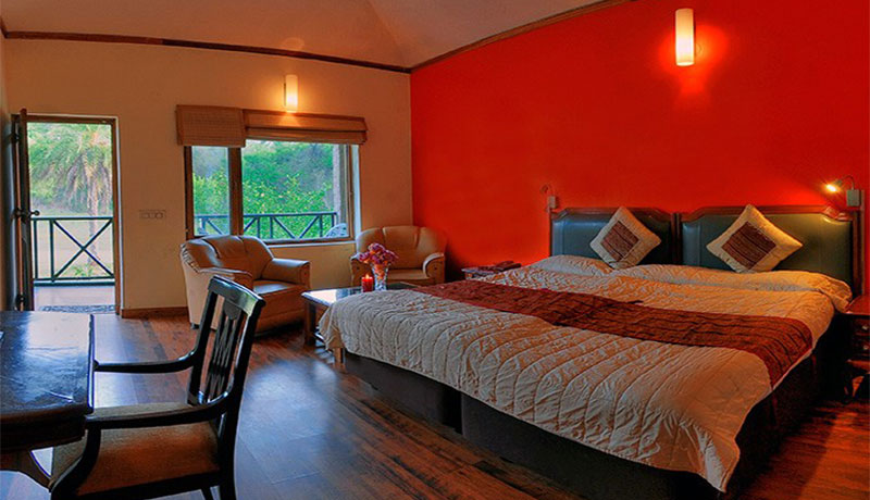 Garden View | The Kikar Lodge Punjab - Best Resort near Chandigarh