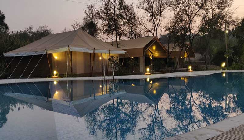 Dream Luxury Tent | The Kikar Lodge Ropar price list